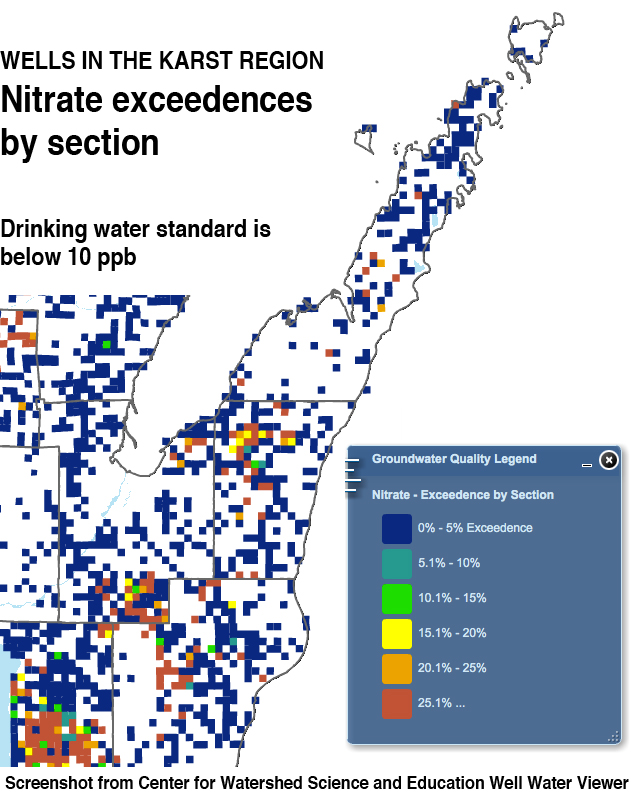 Hormonal wells found in state’s karst region; dairy farms possible ...